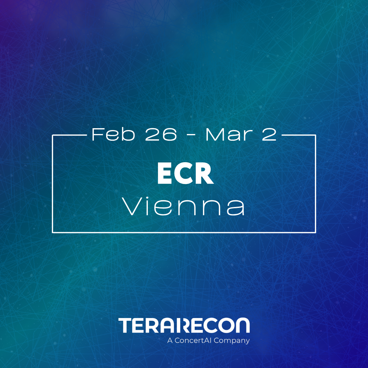 Schedule a Meeting at ECR 2025 | TeraRecon
